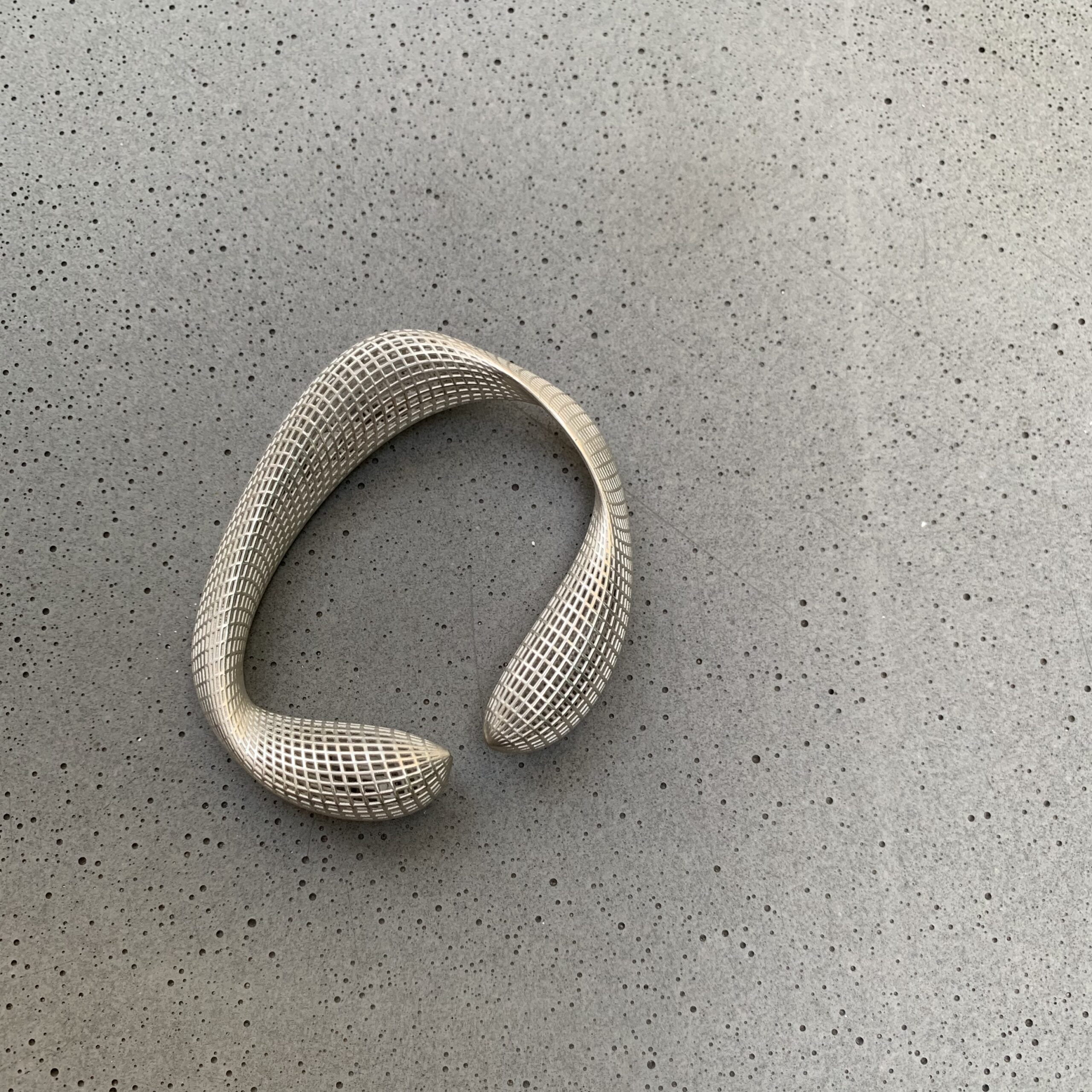 frame-01 bracelet - Architectural Silver Jewelry & Design
